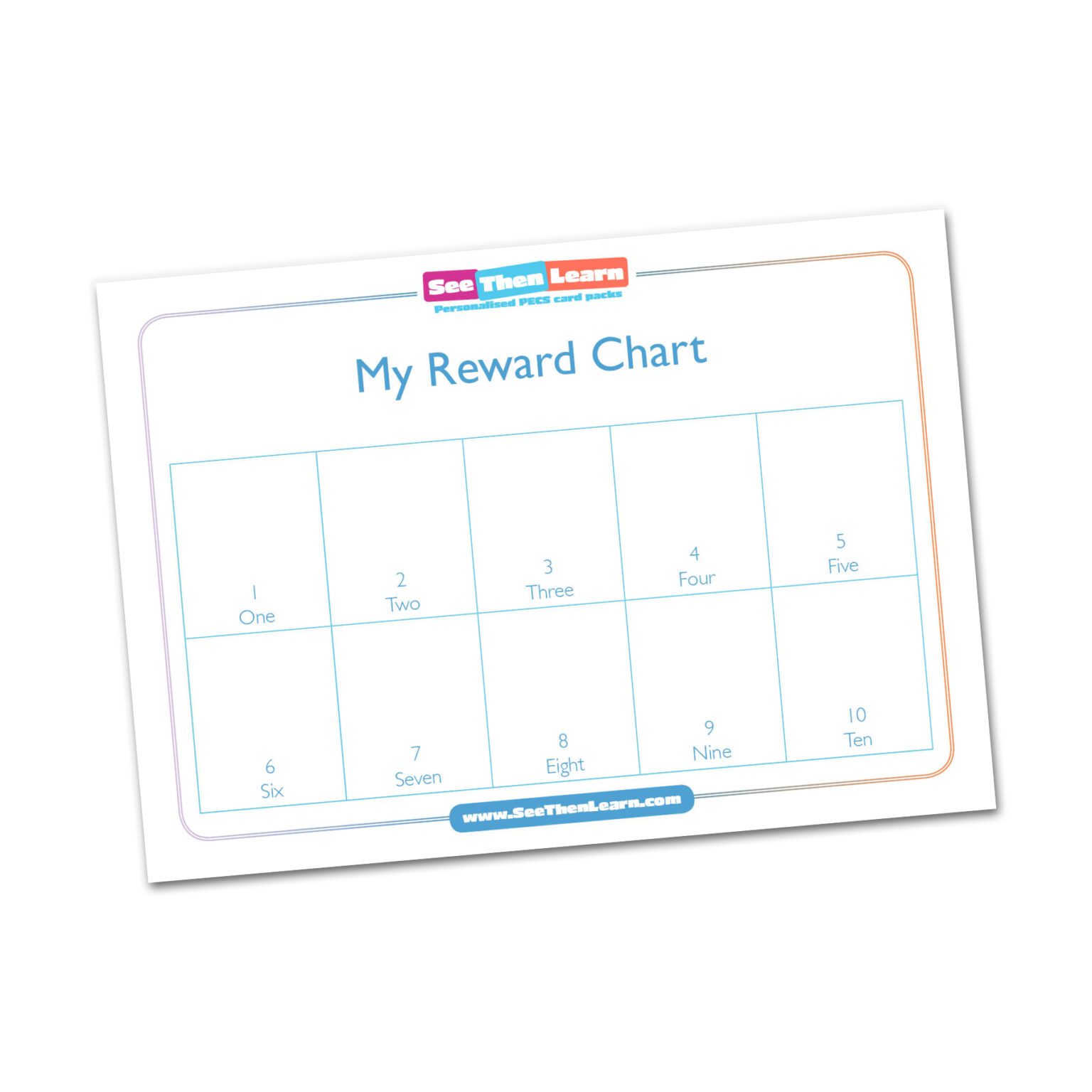 My Reward Chart | My blog