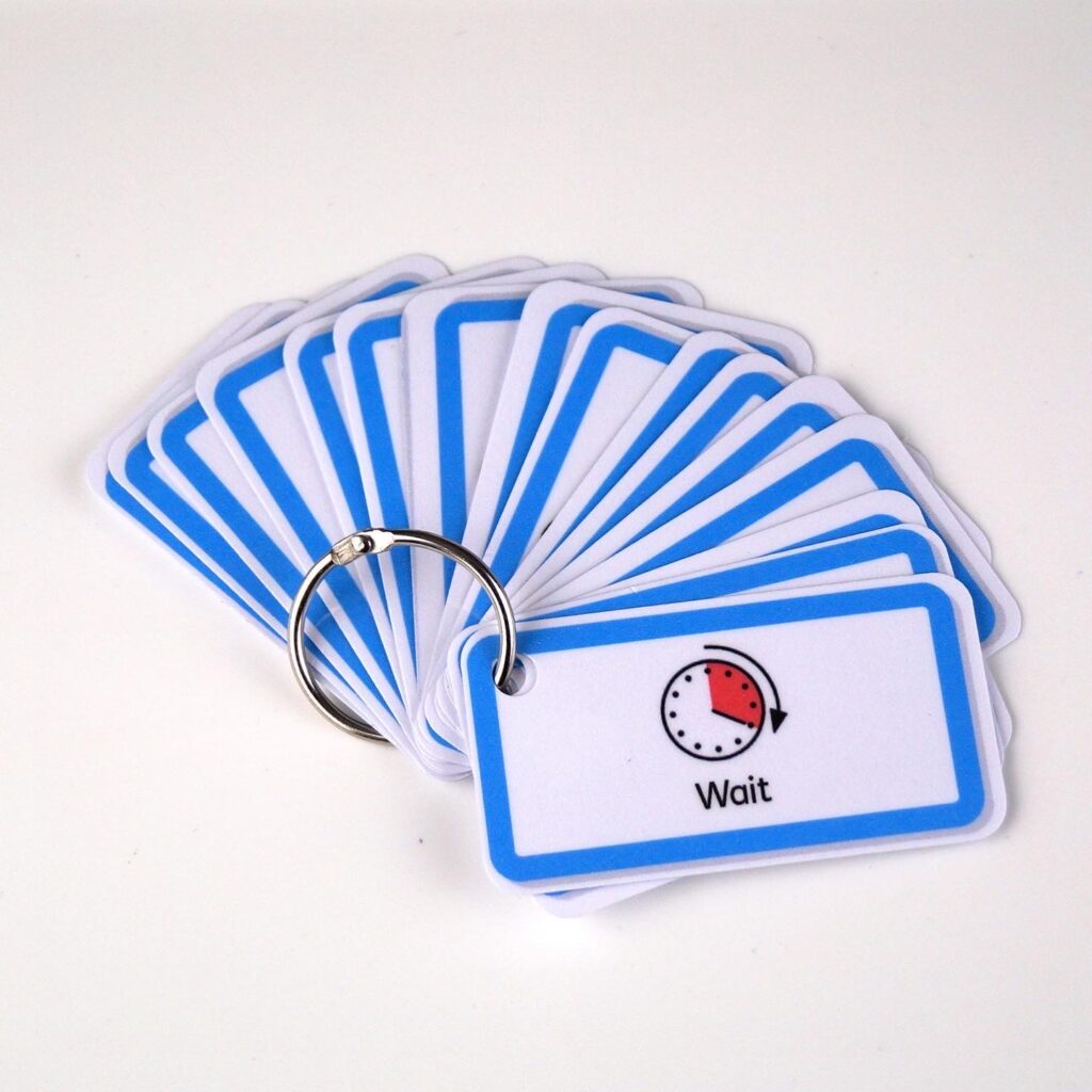 Positive Behaviour Prompts Lanyard ASD