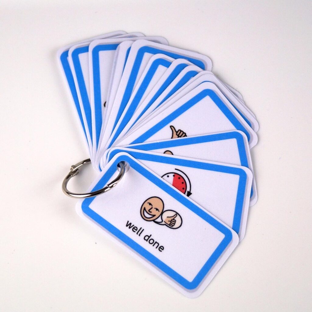 Positive Behaviour Prompts Lanyard ASD